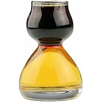 Amazon.com | QUAFFER Double Bubble Layered PLASTIC Shot Glass Plus ...