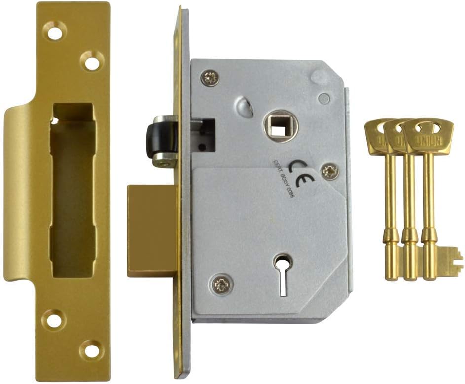 Union Locks 3K74E 5-Lever Mortice Rollerbolt Sash Lock C-Series 67mm ...
