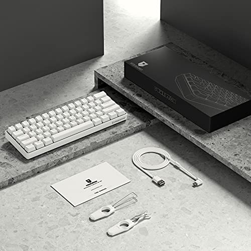 Punkston TH61 60% Mechanical Gaming Keyboard,RGB Backlit Wired Ultra ...