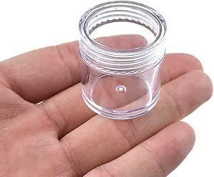 Amazon.com: HAHIYO 8PCs 10ml/0.35oz Clear Acrylic Empty Paint Container ...