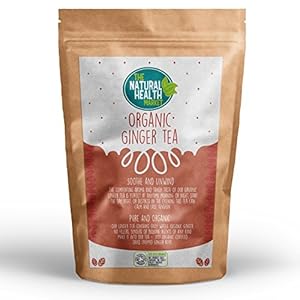 Organic Ginger Tea Bags (50 Bags) By The Natural Health Market • Soil ...