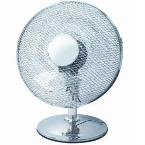 12" CHROME F035 3-Speed Oscillating Table Fan: Amazon.co.uk: Kitchen & Home