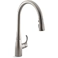 Kohler K-596-Vs Simplice High-Arch Single-Hole Or Three-Hole with 3 ...