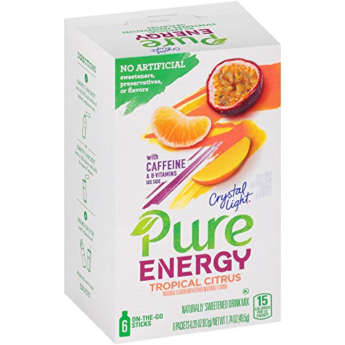 Amazon.com : Crystal Light Pure Energy Mixed Berry On the Go, 6 ct : Grocery & Gourmet Food