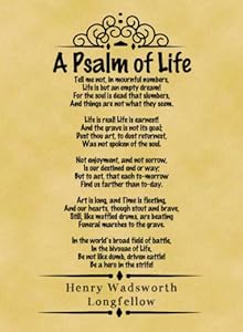 Amazon.com: A4 Size Parchment Poster Classic Poem Henry Wadsworth ...