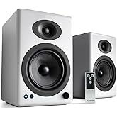 Amazon.com: Audioengine A5 White 150W Wireless Bluetooth Speakers and ...