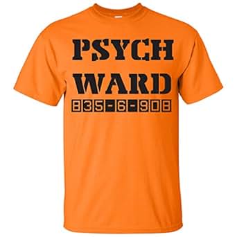 Amazon.com: VictoryStore Apparel - Psych Ward Costume T-Shirt: Clothing