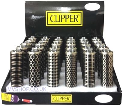 MINI METAL CLIPPER LIGHTER DIFFERENT DESIGNS - by MV SHOP LTD: Amazon ...