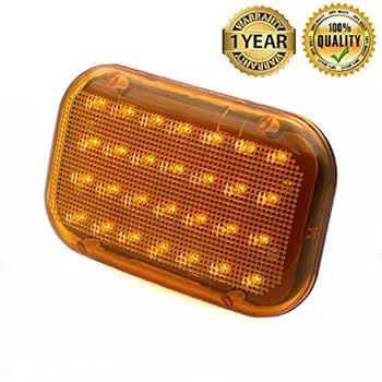 Amazon.com: Amber led light, battery powered, magnetic, heavy duty ...
