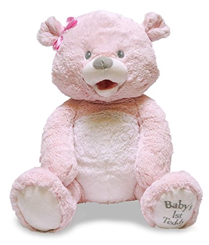 Cuddle Barn Baby's 1st Singin Teddie 15" Teddy Bear Sings You Are My ...