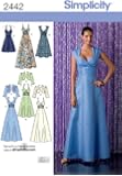 Amazon.com: Simplicity Sewing Pattern 2440 Special Occasion, P5 (12-14 ...