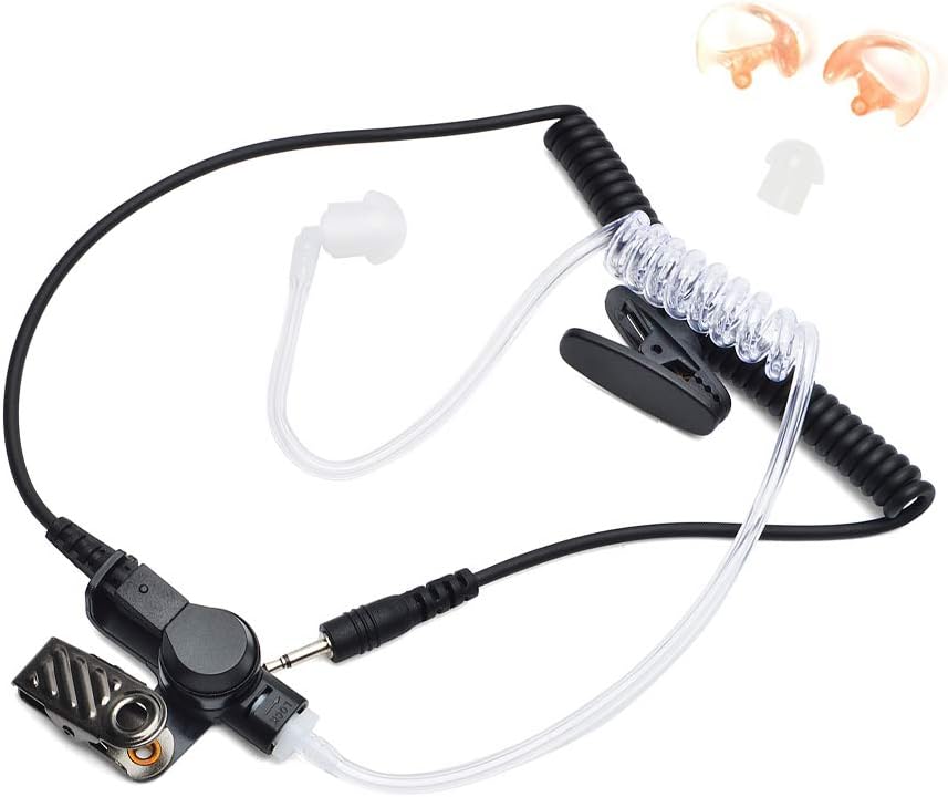 Amazon.com: Receiver/Listen Only 2.5mm Surveillance Headset Earpiece ...