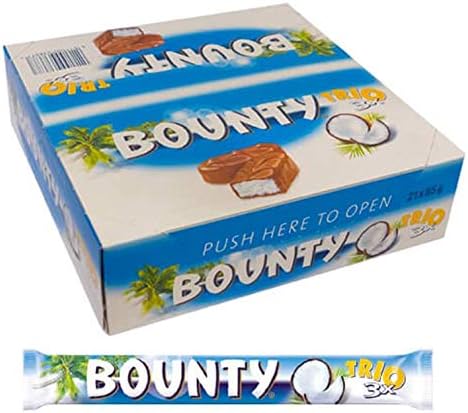 BOUNTY TRIO MILK CHOCOLATE X 21 BARS: Amazon.co.uk: Grocery