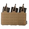 VOTAGOO Tactical Molle Mag Pouch, Single Double Triple Nylon 5.56mm 7 ...