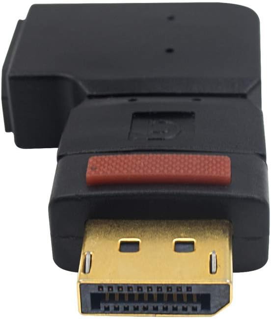 Maxhood Displayport Extension Adapter, Right Angle 90 Degree ...