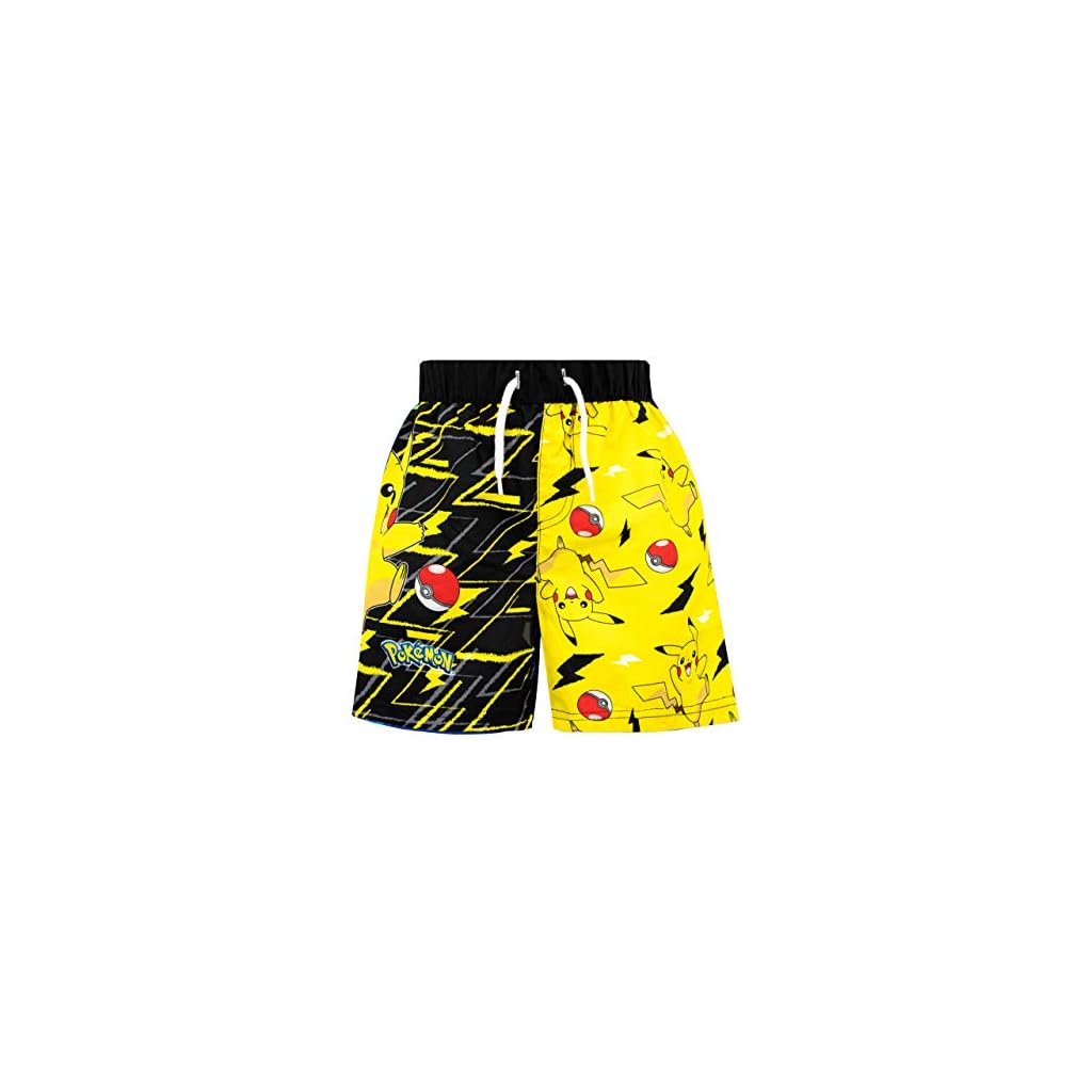 Pokemon Boys' Pikachu Swim Shorts - Kids Swim Lessons