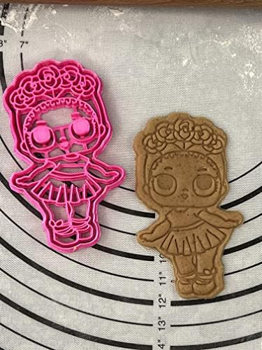 L.O.L Surprise Doll Cookie Cutter and Mold LOL 5-Inch-Scale Produced by ...