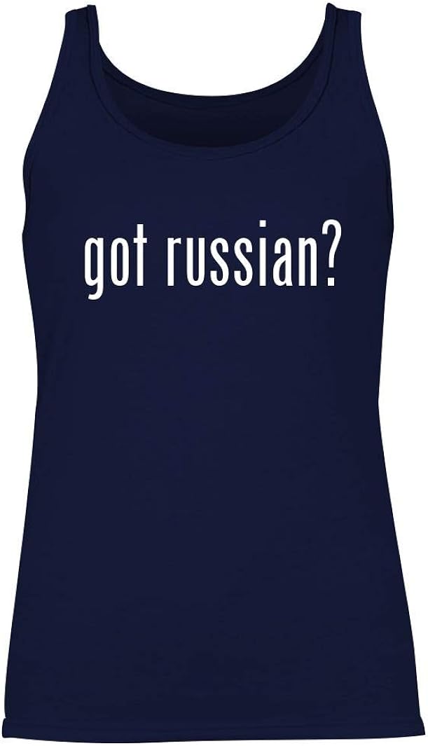 Amazon.com: got russian? - Women's Summer Tank Top, Navy, XX-Large ...