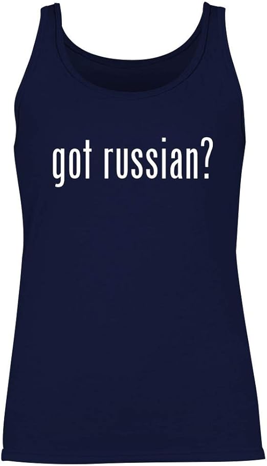 Amazon.com: got russian? - Women's Summer Tank Top, Navy, XX-Large ...