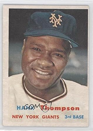 Amazon.com: Hank Thompson (Baseball Card) 1957 Topps - [Base] #109 ...