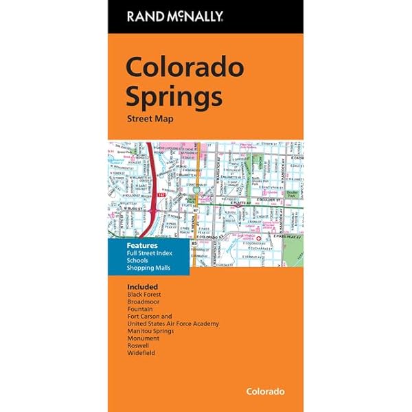 Mapa De Fountain Colorado