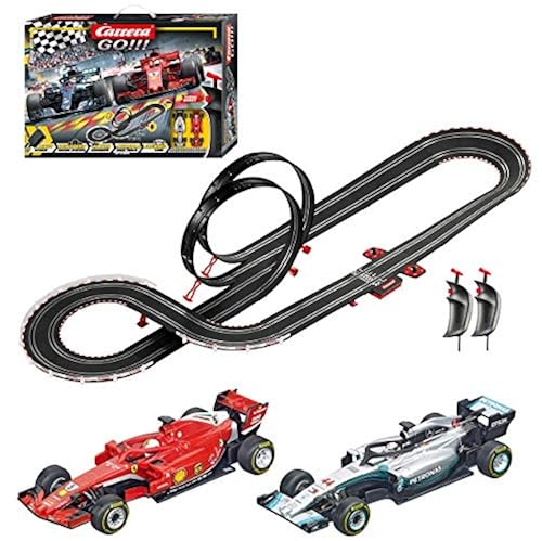 Carrera GO!!! 62482 Speed Grip Electric Slot Car Racing Track Set 1:43 ...