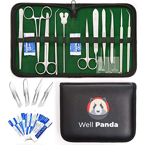 Well Panda Medics 20-Piece Set Advanced Dissection Kit for Frogs etc ...