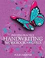 Cursive Handwriting Workbook for Girls: Harper, Julie: 9781490515717 ...