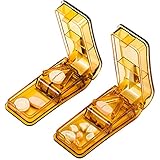 Riscu Pill Cutter for Small or Large Pills, Professional Pill Splitter ...