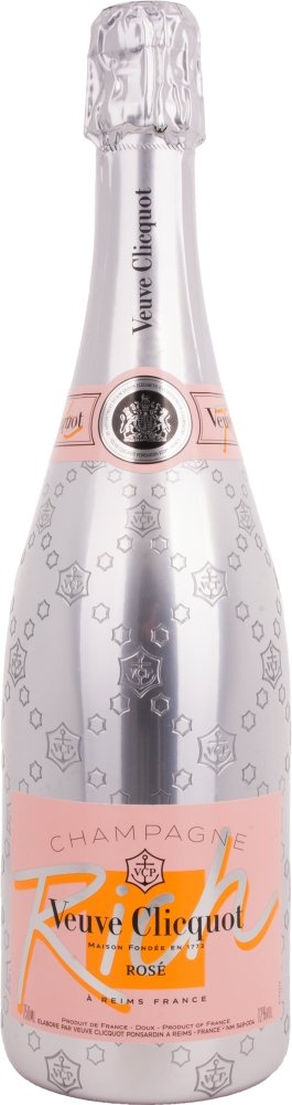 Veuve Clicquot Rich Rose Champagne 750 ml: Amazon.fr: Epicerie