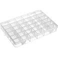 uxcell Component Storage Box - PP Fixed 36 Grids Electronic Component Containers Tool Boxes ...