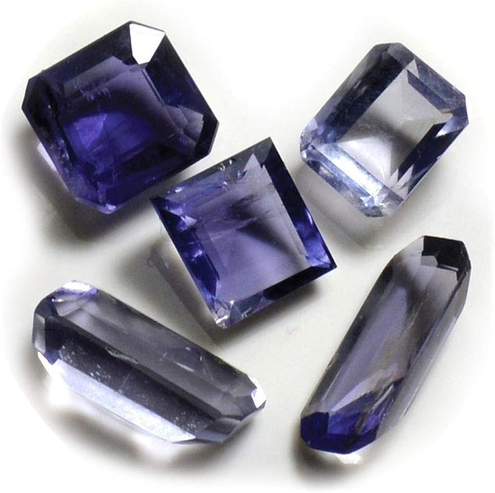 55Carat Natürlicher Iolith-Stein, 22,5 Karat, lose Edelsteine ...