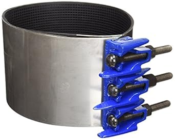 Smith-Blair Stainless Steel 304 Repair Clamp, Full Circle, Carbon Steel ...