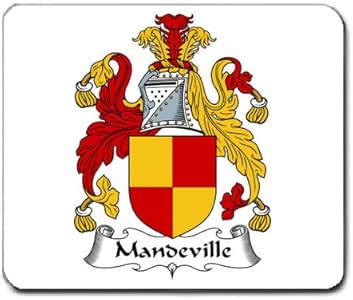 Amazon.com : Mandeville Family Crest Coat of Arms Mouse Pad : Office ...