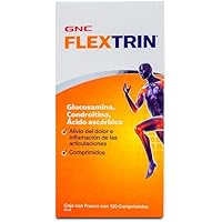 GNC, Flextrin Glucosamina Condroitina, 120 Cápsulas : Amazon.com.mx ...