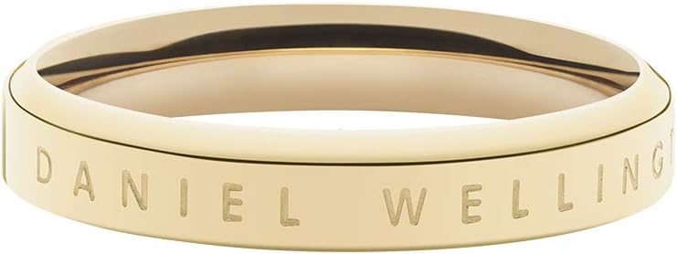 Daniel Wellington Unisex Classic Ring, 52, Gold: Buy Online at Best ...