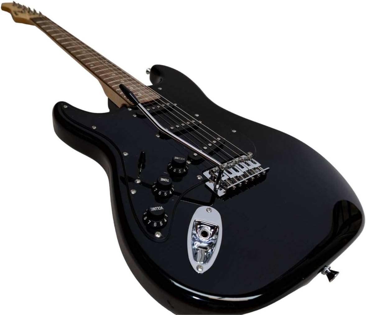 Beaton Legend Left BK – Electric Guitars Strat-Style Lefthand Black ...