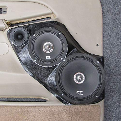 Custom Speaker Pods Three Way Front Door Pods for 8", 6.5" and 3.5 ...