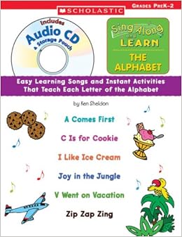 Amazon.com: Sing Along and Learn: The Alphabet (with Audio CD): Easy ...