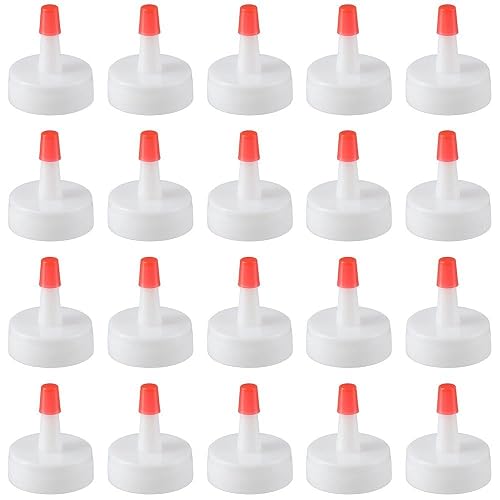 SHUATI Replacement Caps for Squeeze Bottles Plastic Multifunctional ...