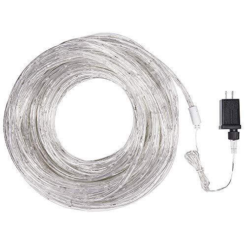 Upgraded 100ft 720 LED Rope Lights, Indoor Outdoor Waterproof Rope ...