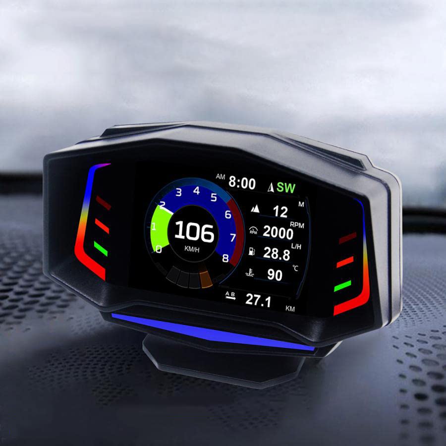 Mua HI-LINE Speedometer, OBD2 Multimeter, Tachometer, Boost Meter, HUD ...