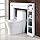 COSTWAY WC Toilette Schrank Toilettenregal Toilettenschrank Regalsystem ...