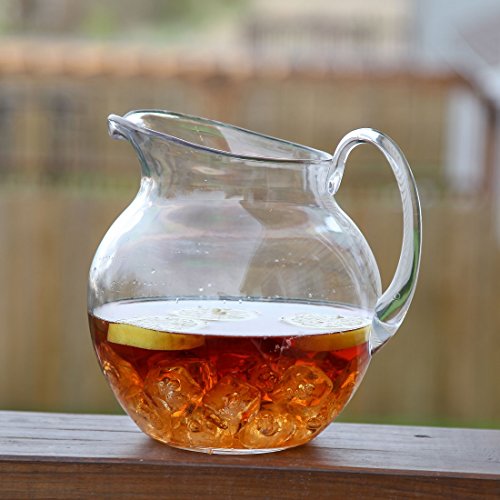 Lily’s Home Shatterproof Plastic Indoor Outdoor Pitcher Large Capacity ...
