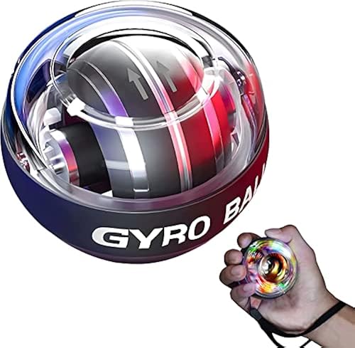 Wrist Trainer Ball, Wrist Strengthener Gyro, Self-Starting Forearm ...