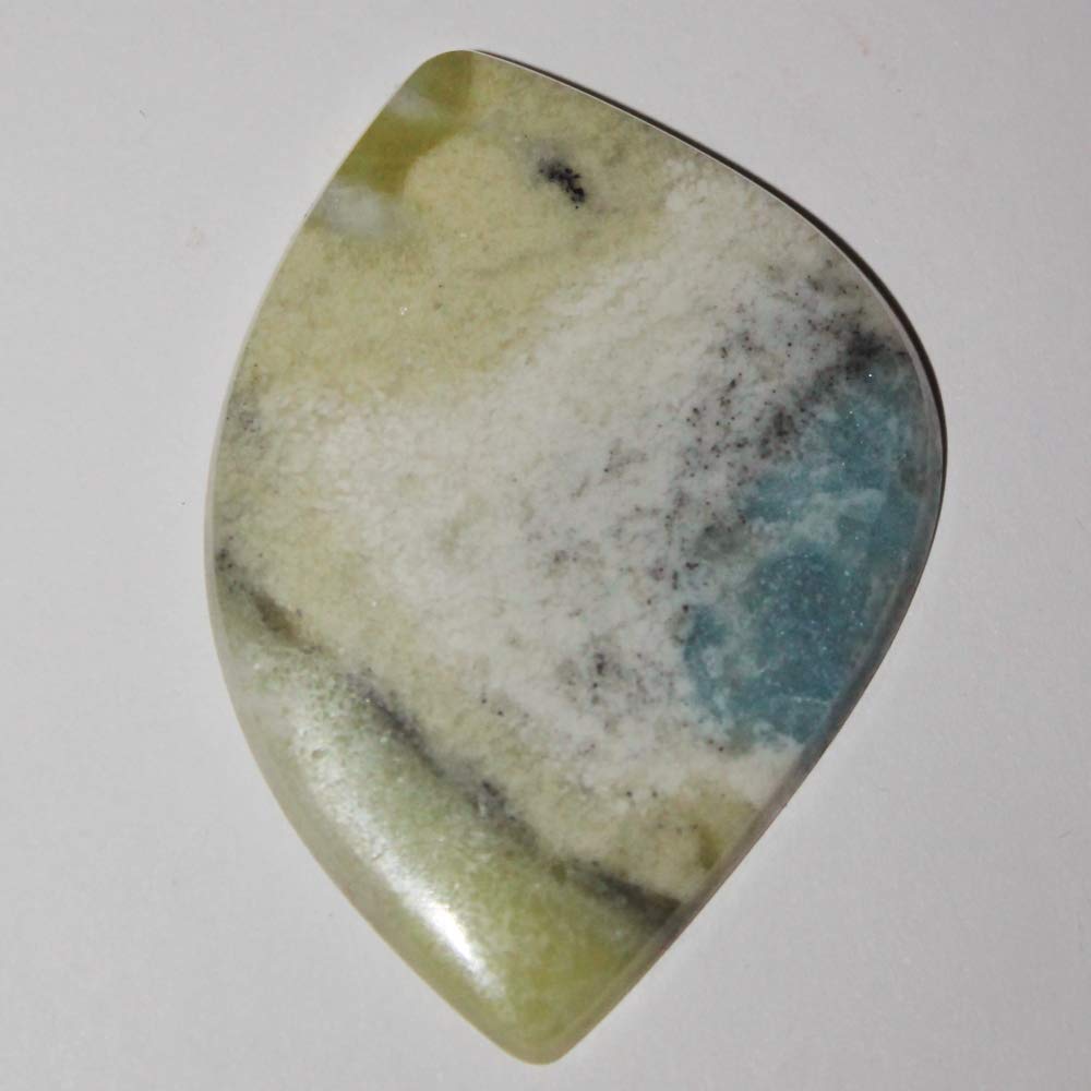 Amazon.com: Violane, blue diopside cabochon: Handmade