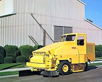 Amazon.com: 1975 Wayne FMC 3-Whl Street Sweeper Truck Photo Poster ...