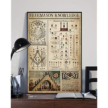 Amazon.com: Steps of Freemasonry Masonic Poster - 11" X 17": Prints ...