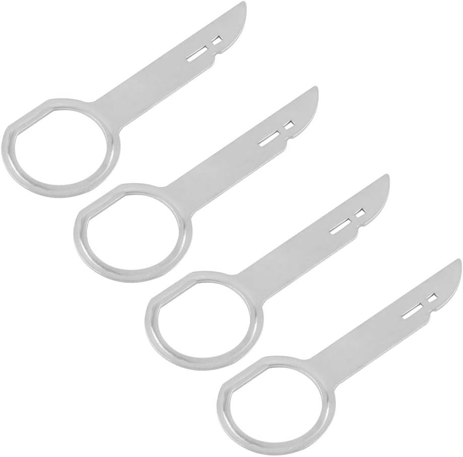 Logyua 4Pcs/Set Car Radio Removal Tool Key, DIN Release Keys, For 6000 ...