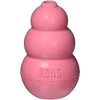 KONG Classic Dog Toy, Durable Natural Rubber- Fun to Chew, Chase ...
